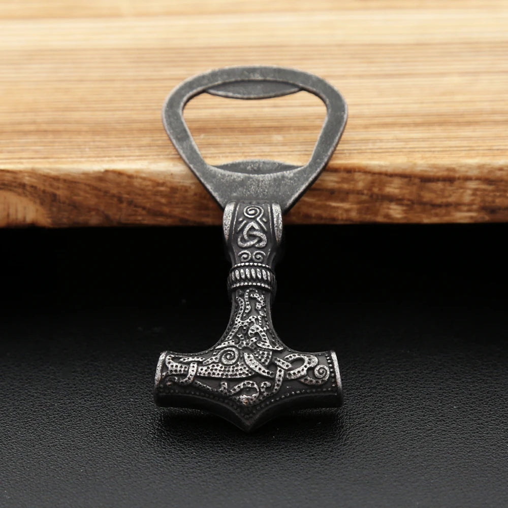 Vikings Thor Hammer Mjolnir Bottle Opener - Ancient Treasures