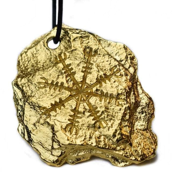 Viking Asgard Helm Of Awe - Gold Plated Helm Of Awe - Ancient - Ancient ...