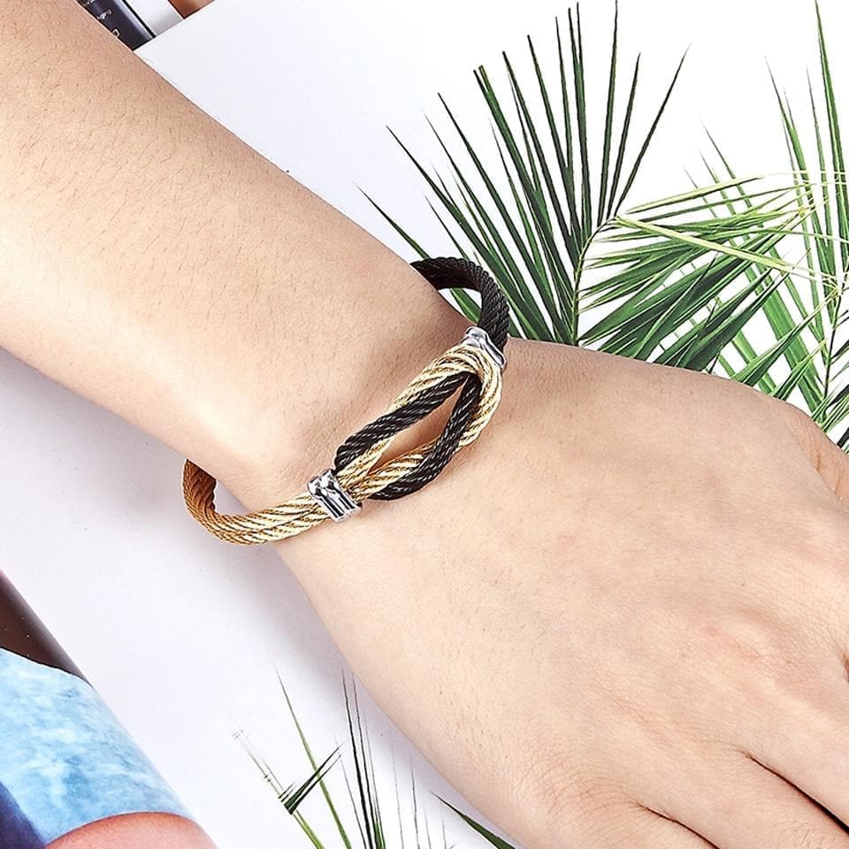 Ancient Rome Knot of Hercules Stainless Steel Bracelet - Ancient ...