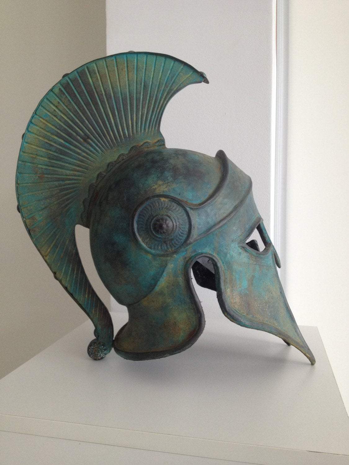 Ancient Greek Classic Warrior Helmet - Ancient Treasures