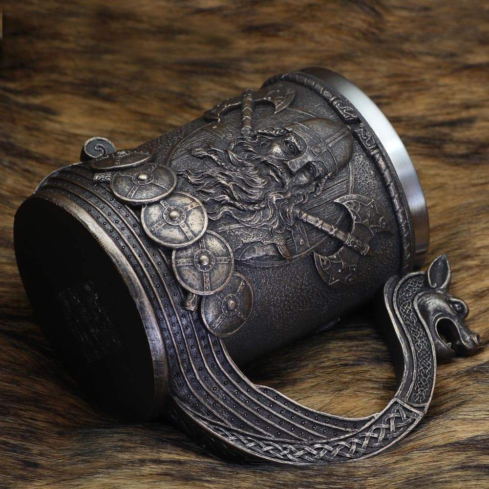 Viking Warrior Tankard Mug - Ancient Treasures