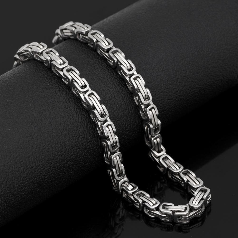 Viking Stainless Steel King Chain - Ancient Treasures