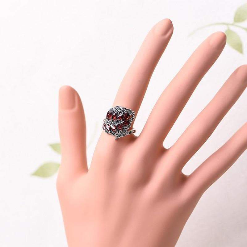 Native American Feather Sterling Silver Ring - Ancient Treasures