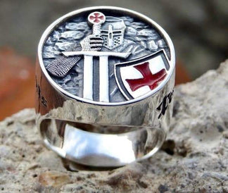 Templar Cross Pattée Ring - Ancient Treasures