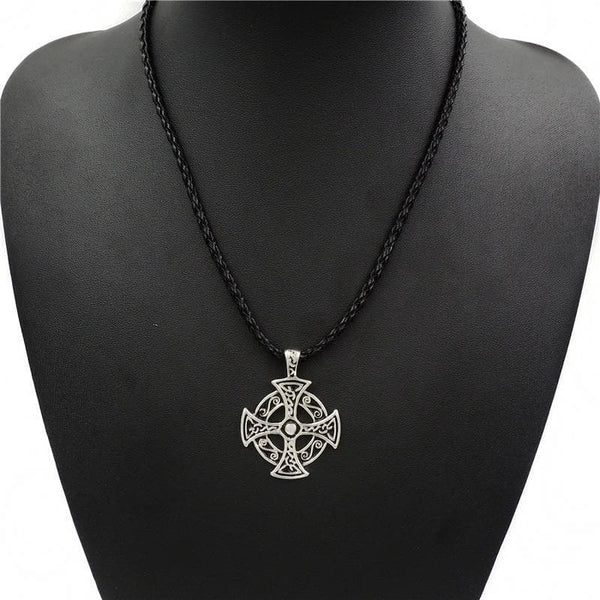 Templar Cross Sterling Silver Necklace - Ancient Treasures